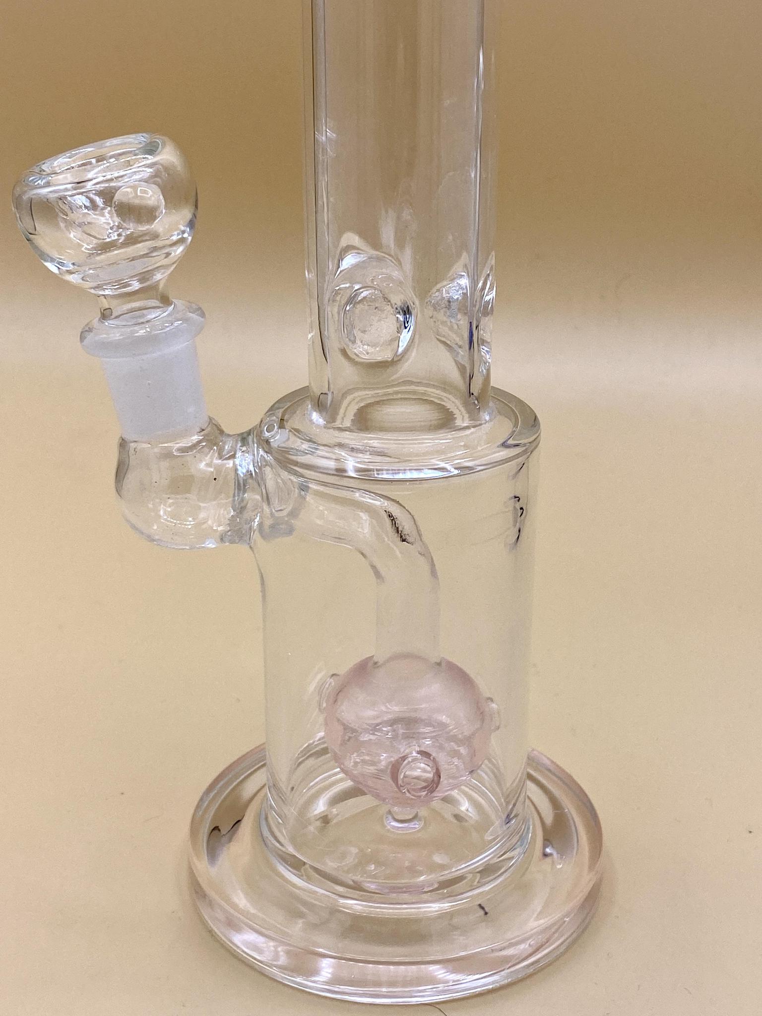 9.5'' Water Pipe with Perc and Ice Catcher - Sunflower Pipes Brooklyn’s ...