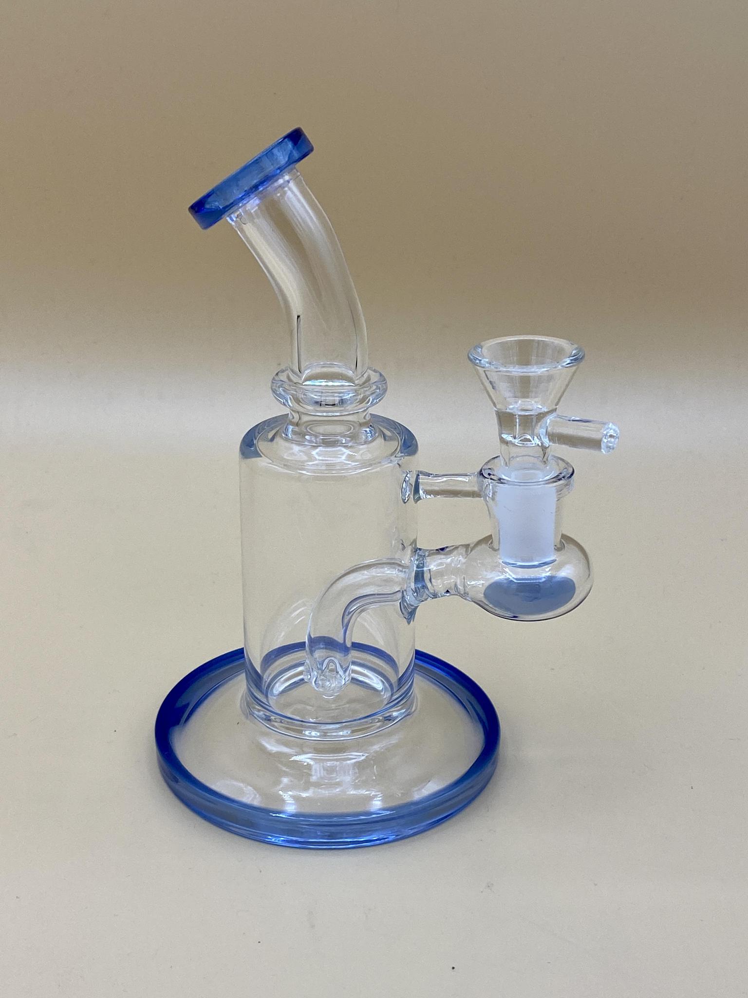 Clear as Crystal Water Pipe - Sunflower Pipes Brooklyn’s Best Smoke Shop