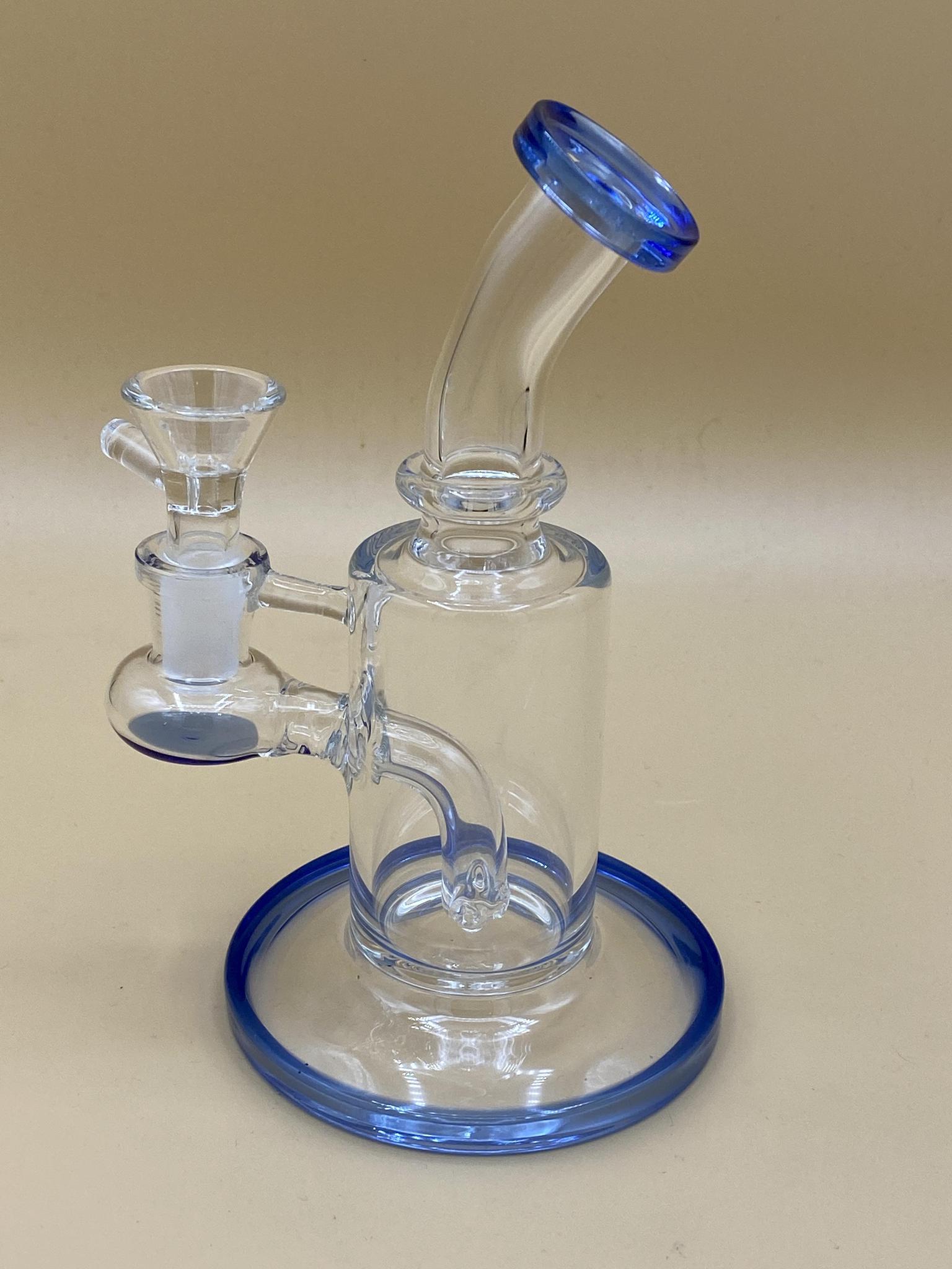 Clear as Crystal Water Pipe - Sunflower Pipes Brooklyn’s Best Smoke Shop
