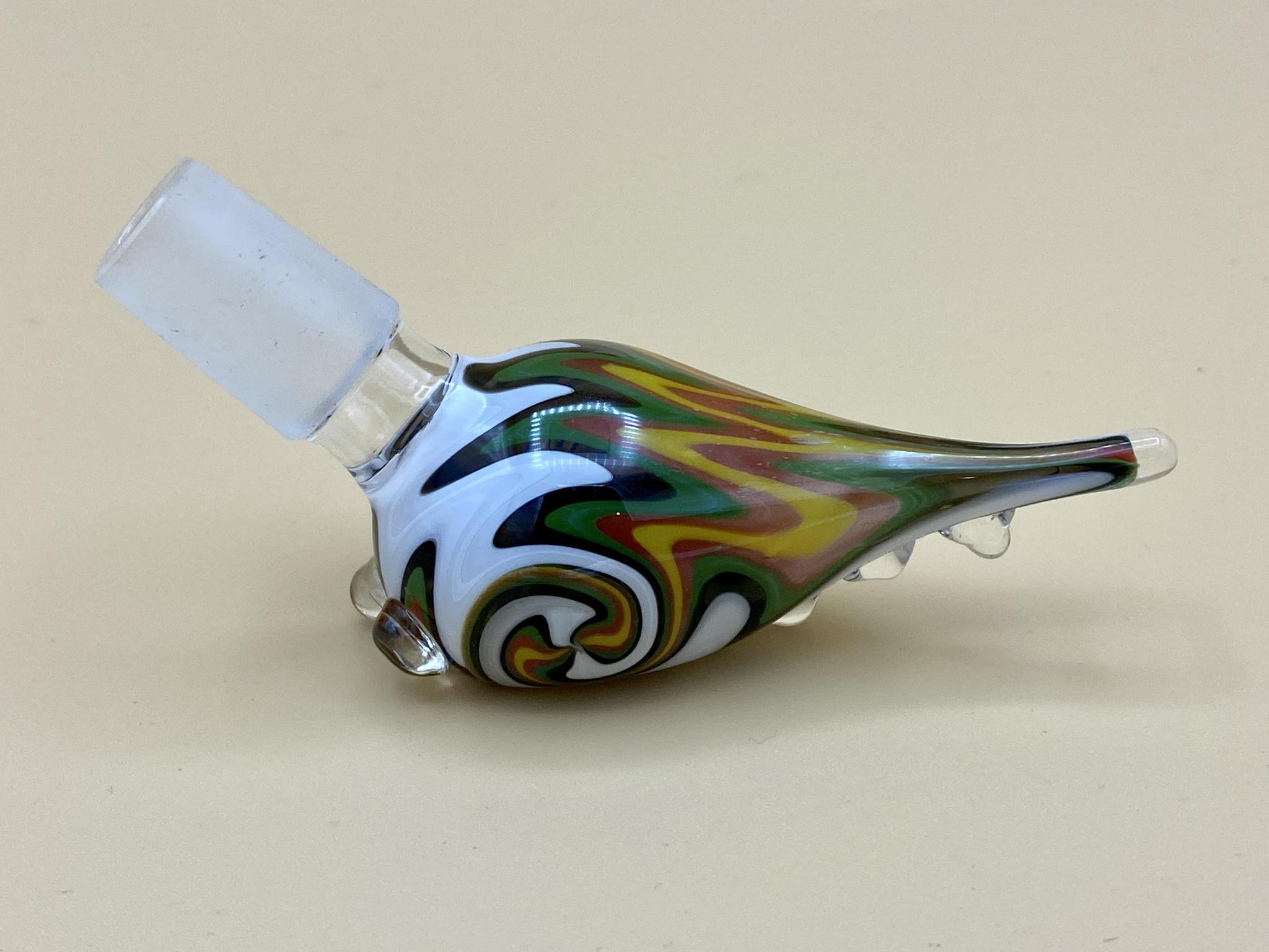 Funky Flame Bowl- 14mm - Sunflower Pipes Brooklyn’s Best Smoke Shop