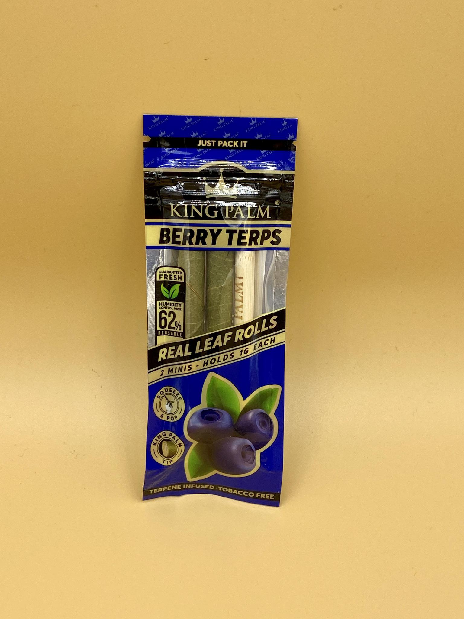 King Palm - Berry Terps - Sunflower Pipes Brooklyn’s Best Smoke Shop