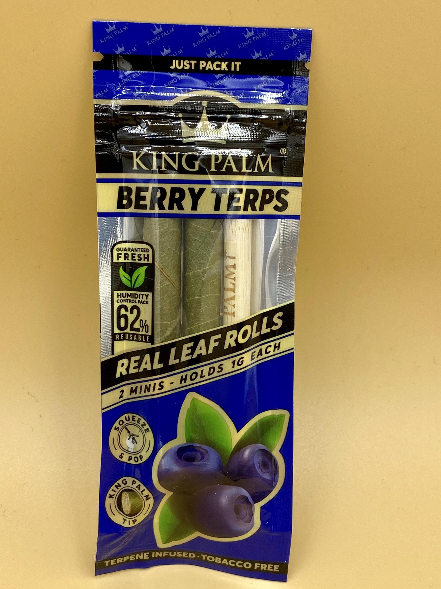 King Palm - Berry Terps - Sunflower Pipes Brooklyn’s Best Smoke Shop