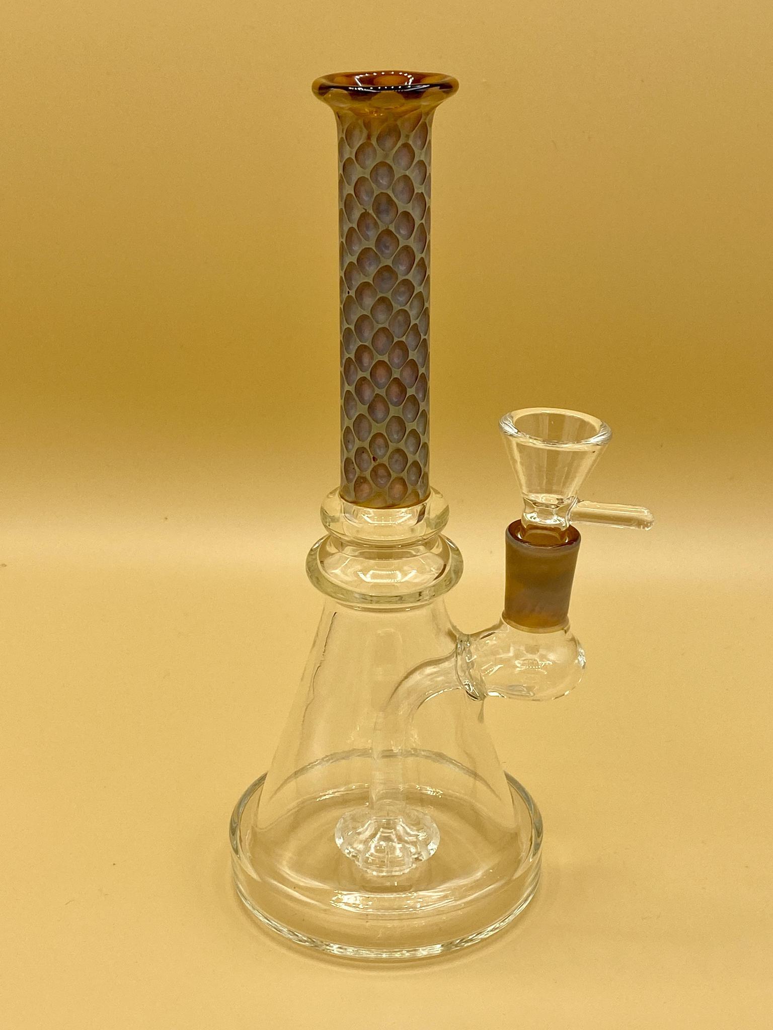 Snake Skin Tube Water Pipe w/ Perc - Sunflower Pipes Brooklyn’s Best ...