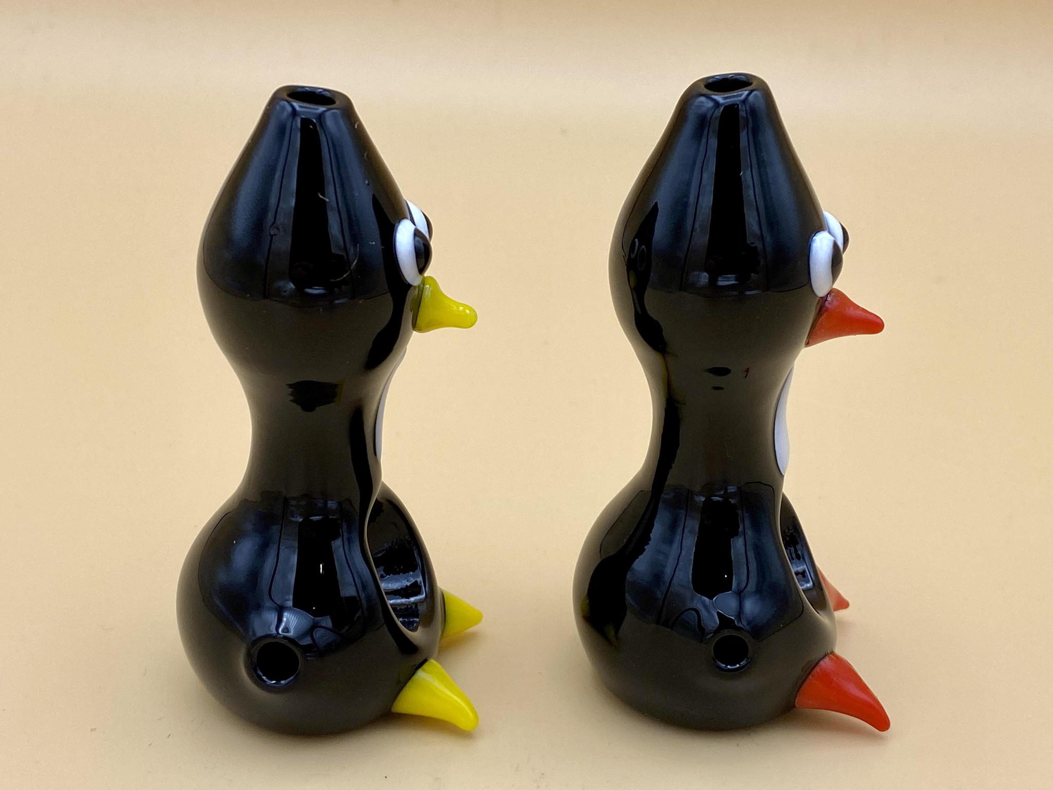 Spoon Shaped Penguin Pipe - Sunflower Pipes Brooklyn’s Best Smoke Shop