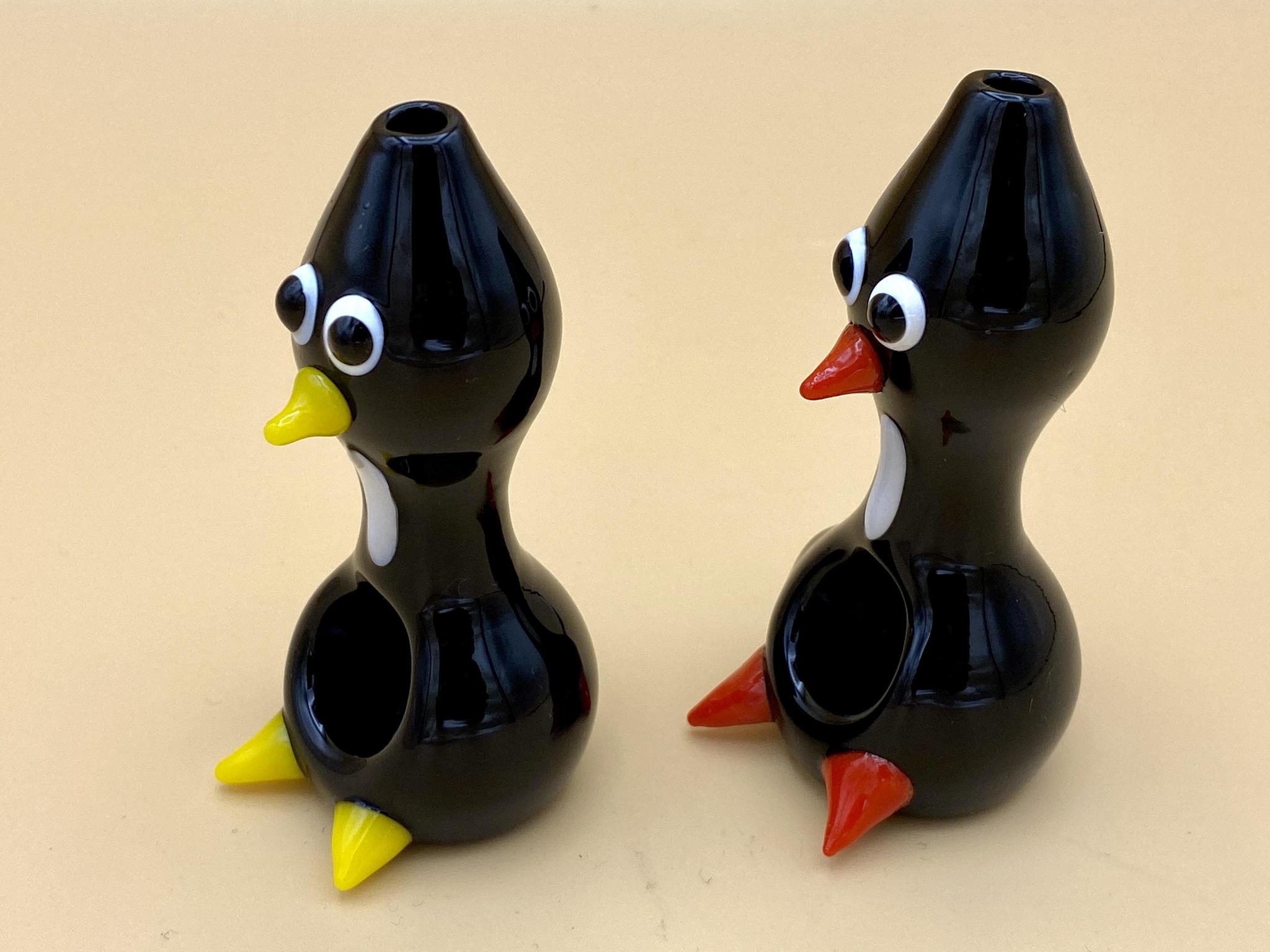 Spoon Shaped Penguin Pipe - Sunflower Pipes Brooklyn’s Best Smoke Shop