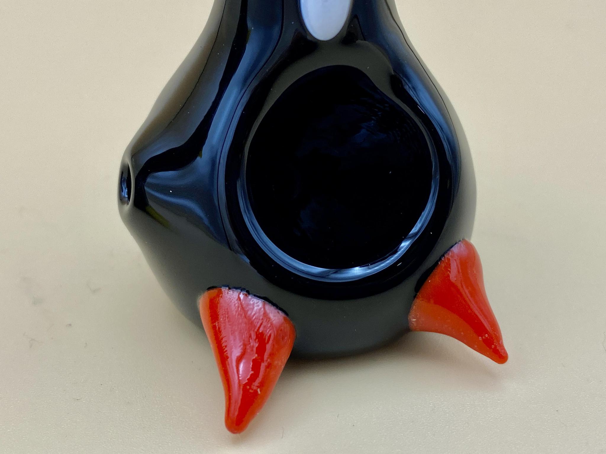 Spoon Shaped Penguin Pipe - Sunflower Pipes Brooklyn’s Best Smoke Shop