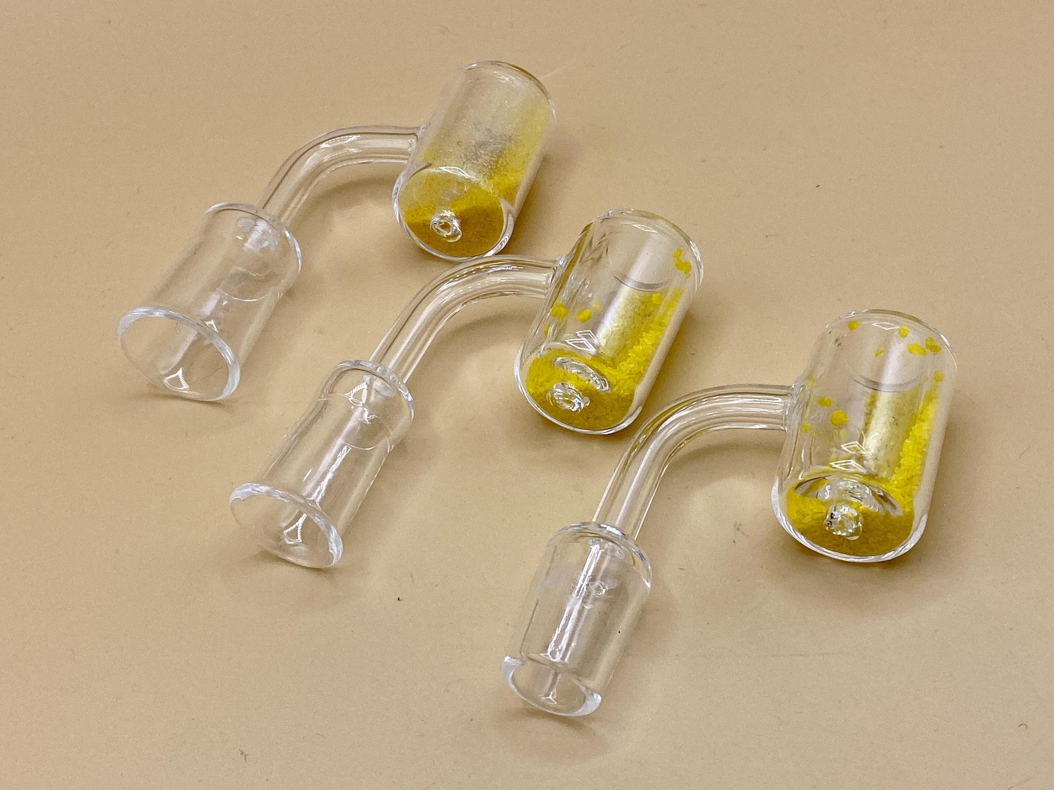 Thermochromic Quartz Banger with Sand Bucket - Sunflower Pipes Brooklyn ...