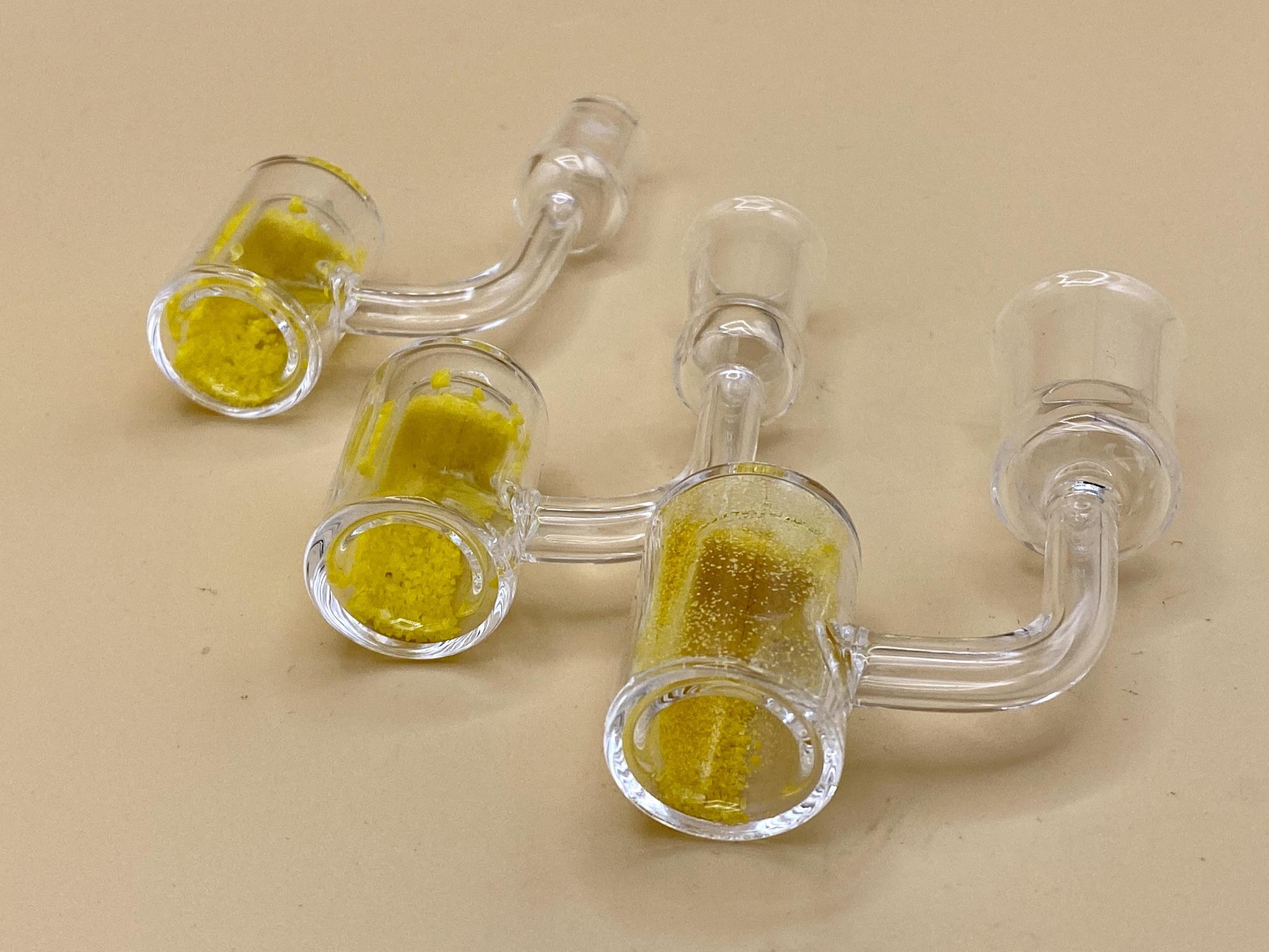 Thermochromic Quartz Banger with Sand Bucket - Sunflower Pipes Brooklyn ...