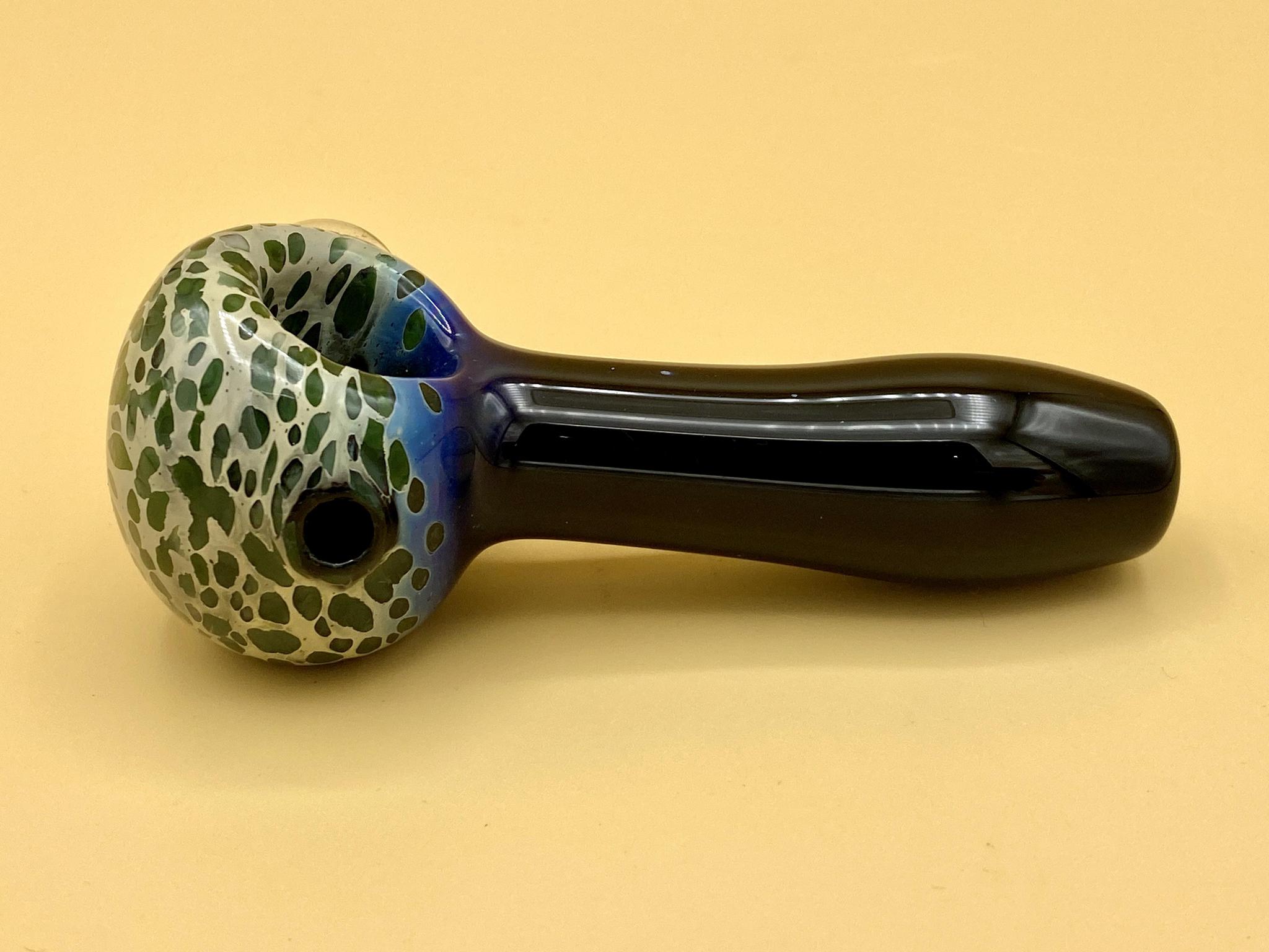 Water and Earth Glass Spoon Pipe - Sunflower Pipes Brooklyn’s Best ...