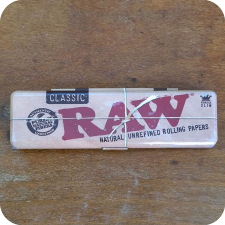 RAW Paper Case King Size Slim - Sunflower Pipes Brooklyn’s Best Smoke Shop