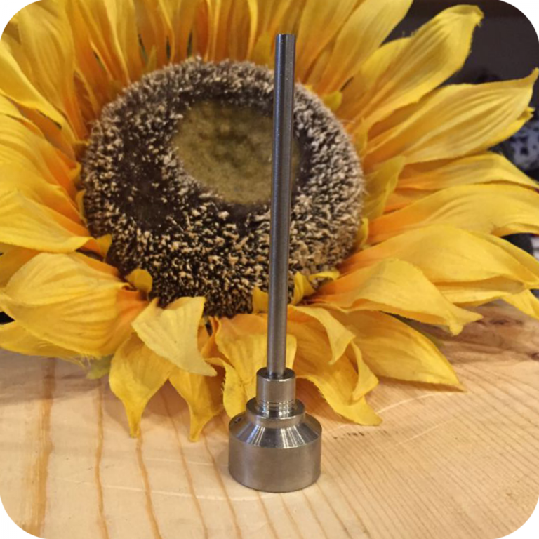 18' mm Titanium Carb Cap - Sunflower Pipes Brooklyn’s Best Smoke Shop