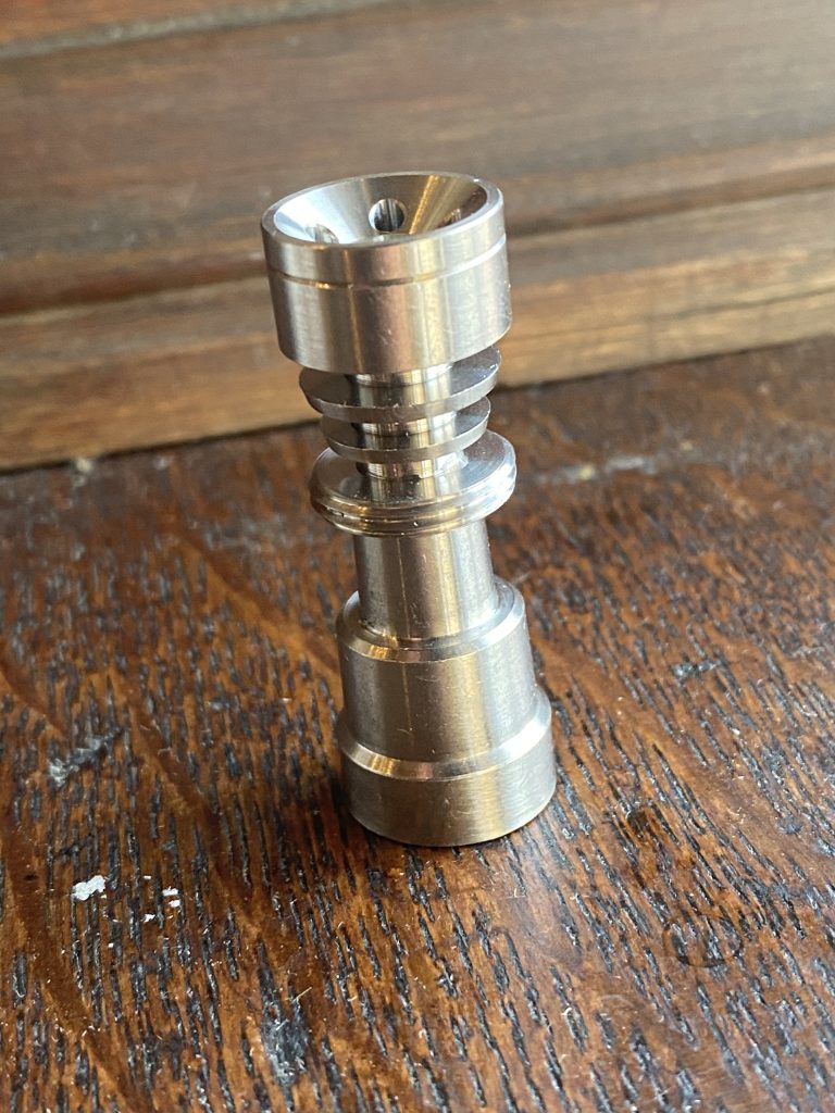 Domeless Titanium Dab Nail: 10mm - 14mm - Sunflower Pipes Brooklyn’s ...