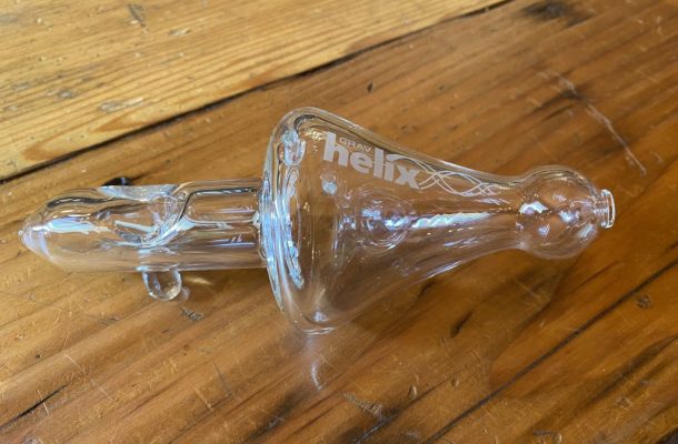 GRAV Helix Steamroller Pipe - Sunflower Pipes Brooklyn’s Best Smoke Shop