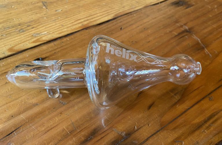 GRAV Helix Steamroller Pipe - Sunflower Pipes Brooklyn’s Best Smoke Shop
