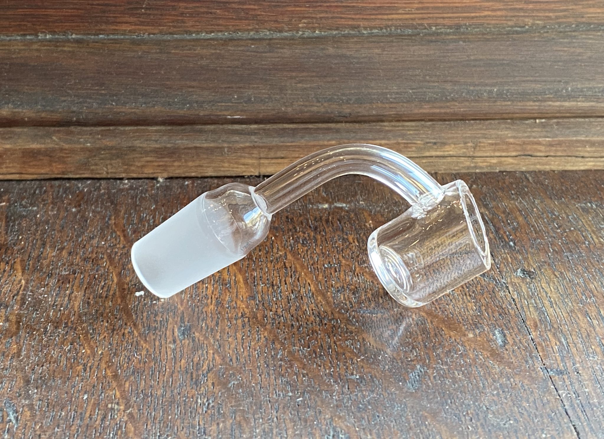 Slanted Quartz Banger: 18mm Male 90 Degree - Sunflower Pipes Brooklyn’s ...