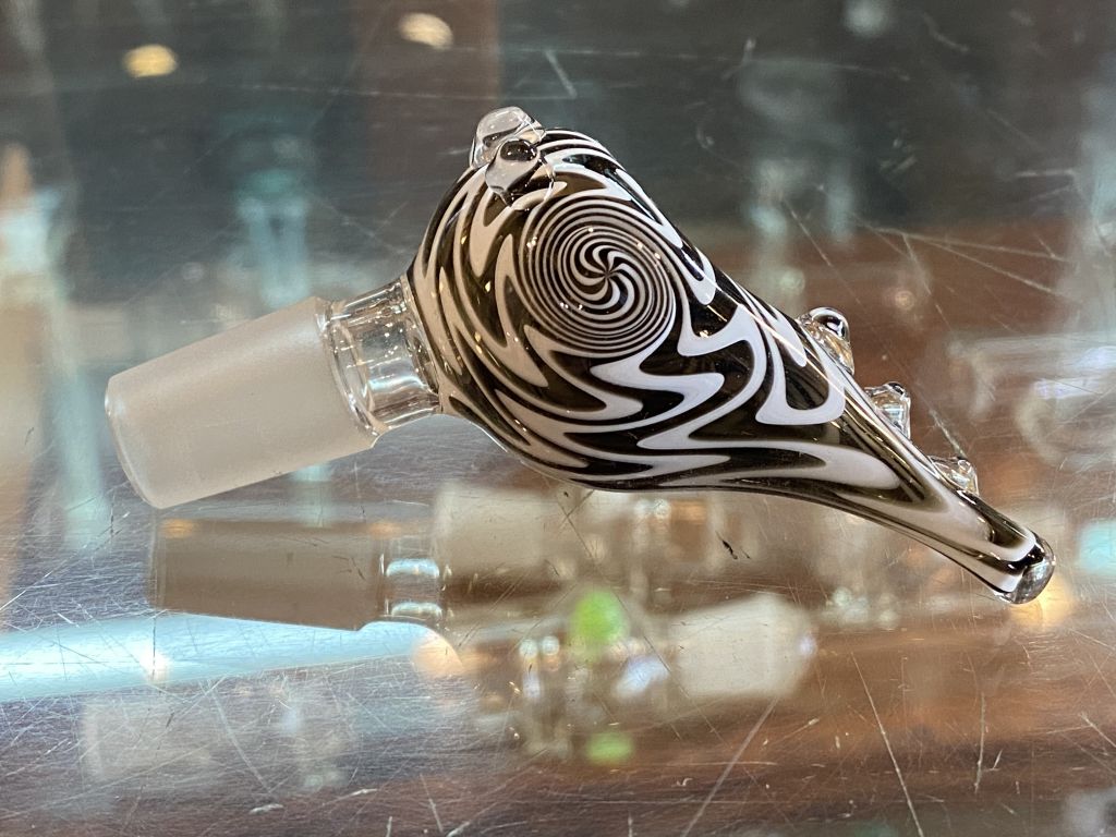 Funky Flame Bowl- 14mm - Sunflower Pipes Brooklyn’s Best Smoke Shop