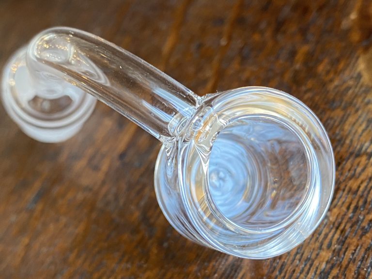 Slanted Quartz Banger: 18mm Male 90 Degree - Sunflower Pipes Brooklyn’s ...