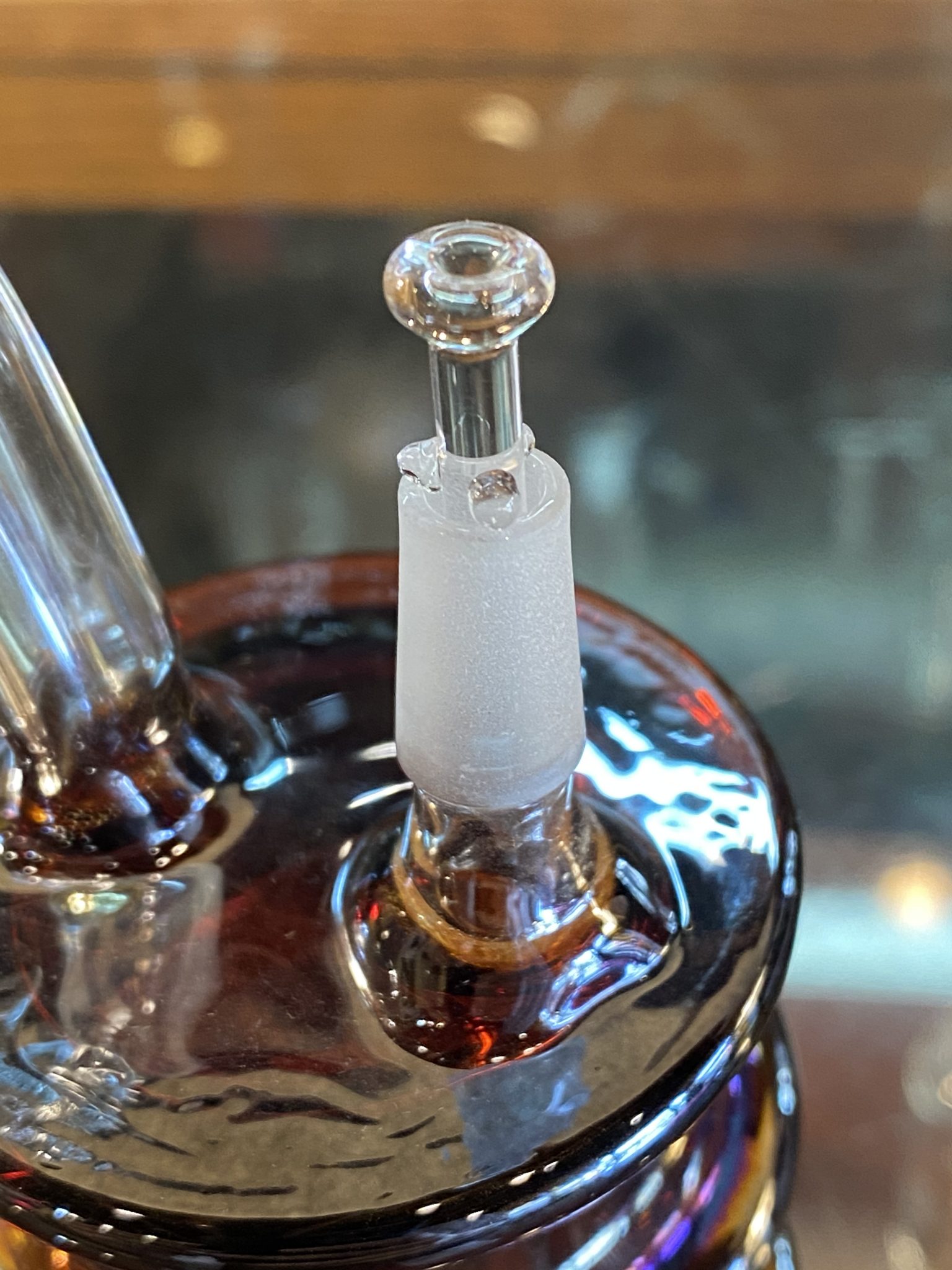 Iridescent Rainbow Concentrate Pipe- 10mm - Sunflower Pipes Brooklyn’s ...