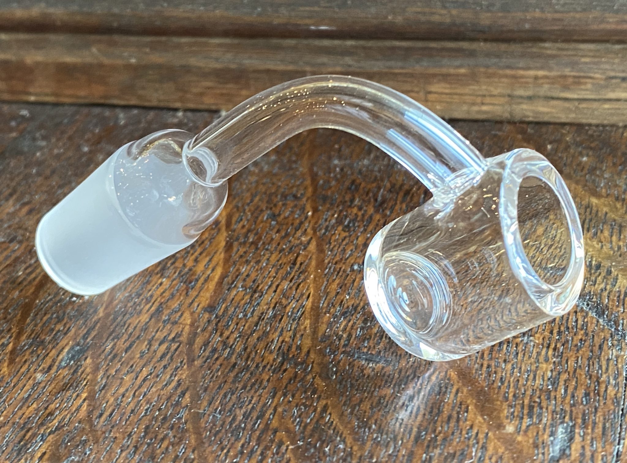 Slanted Quartz Banger: 18mm Male 90 Degree - Sunflower Pipes Brooklyn’s ...