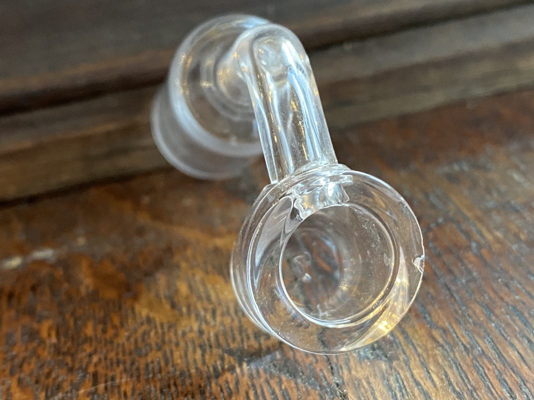 Slanted Quartz Banger: 18mm Female 90 Degree - Sunflower Pipes Brooklyn ...
