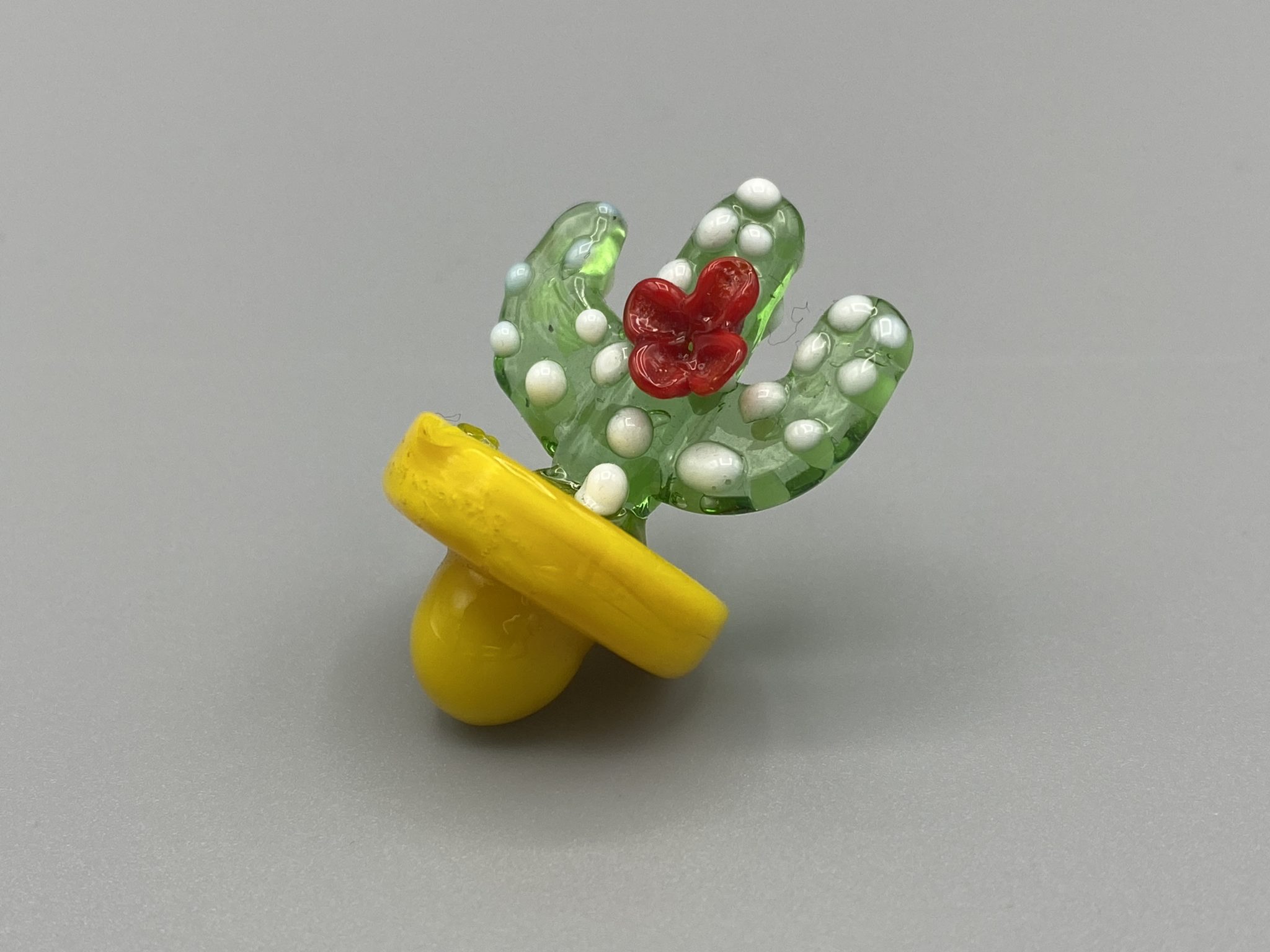 Little Cactus Carb Cap - Sunflower Pipes Brooklyn’s Best Smoke Shop