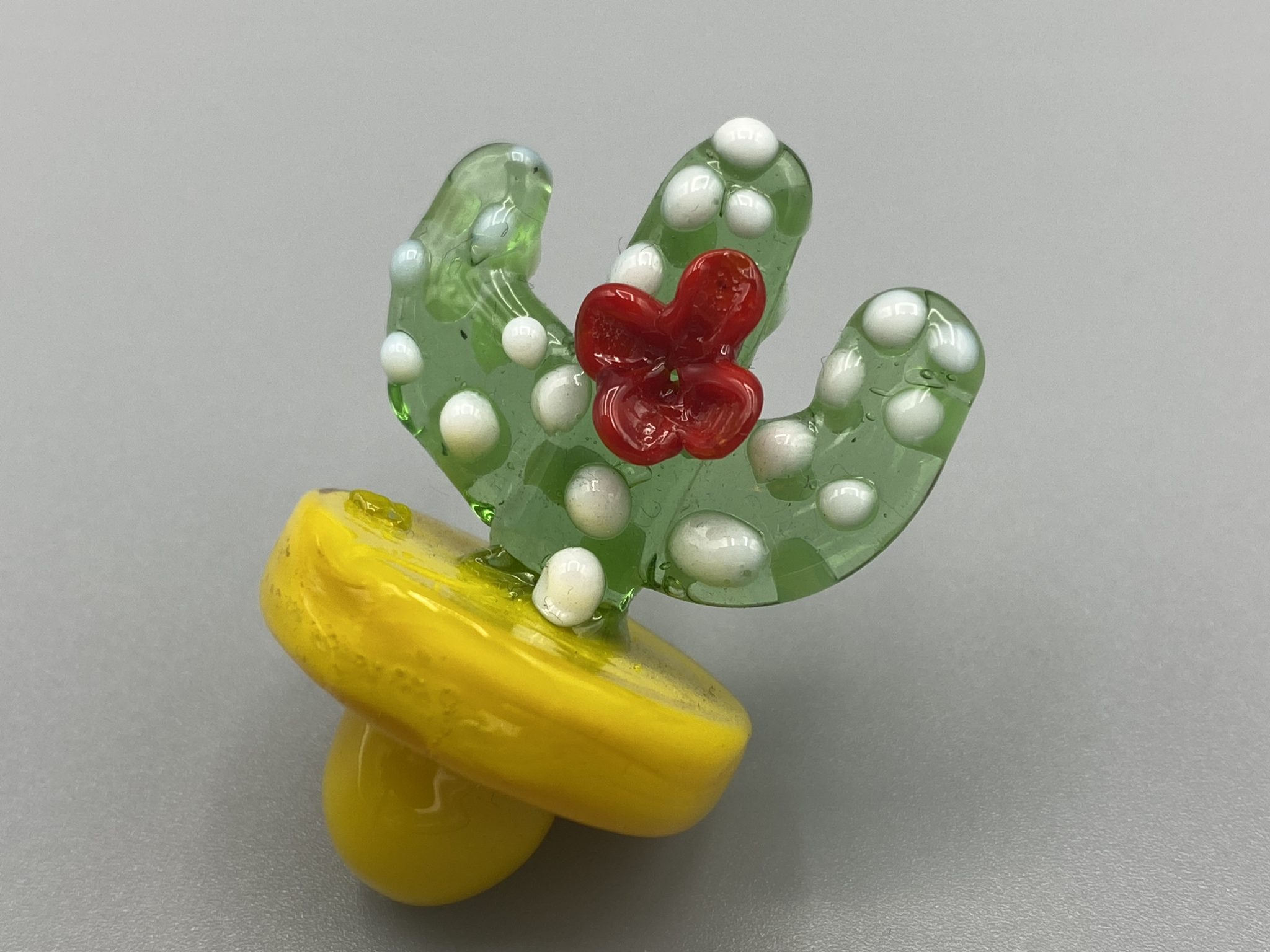 Little Cactus Carb Cap - Sunflower Pipes Brooklyn’s Best Smoke Shop