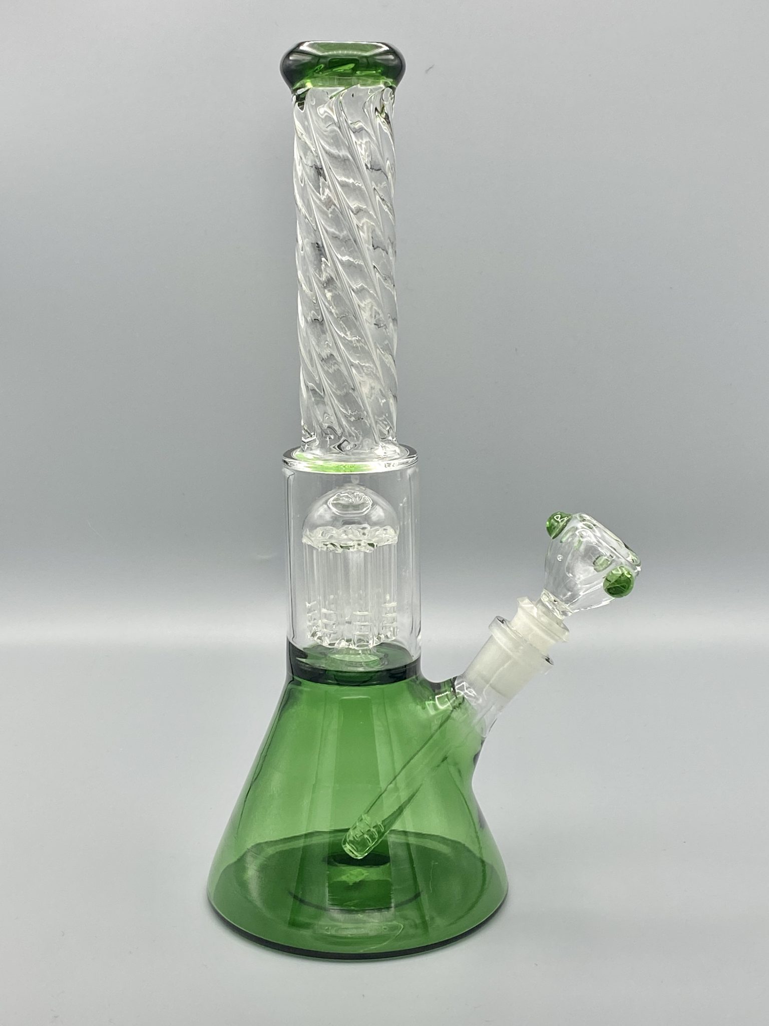 12'' Beaker with Perc and Twisted Neck (More Colors Available ...