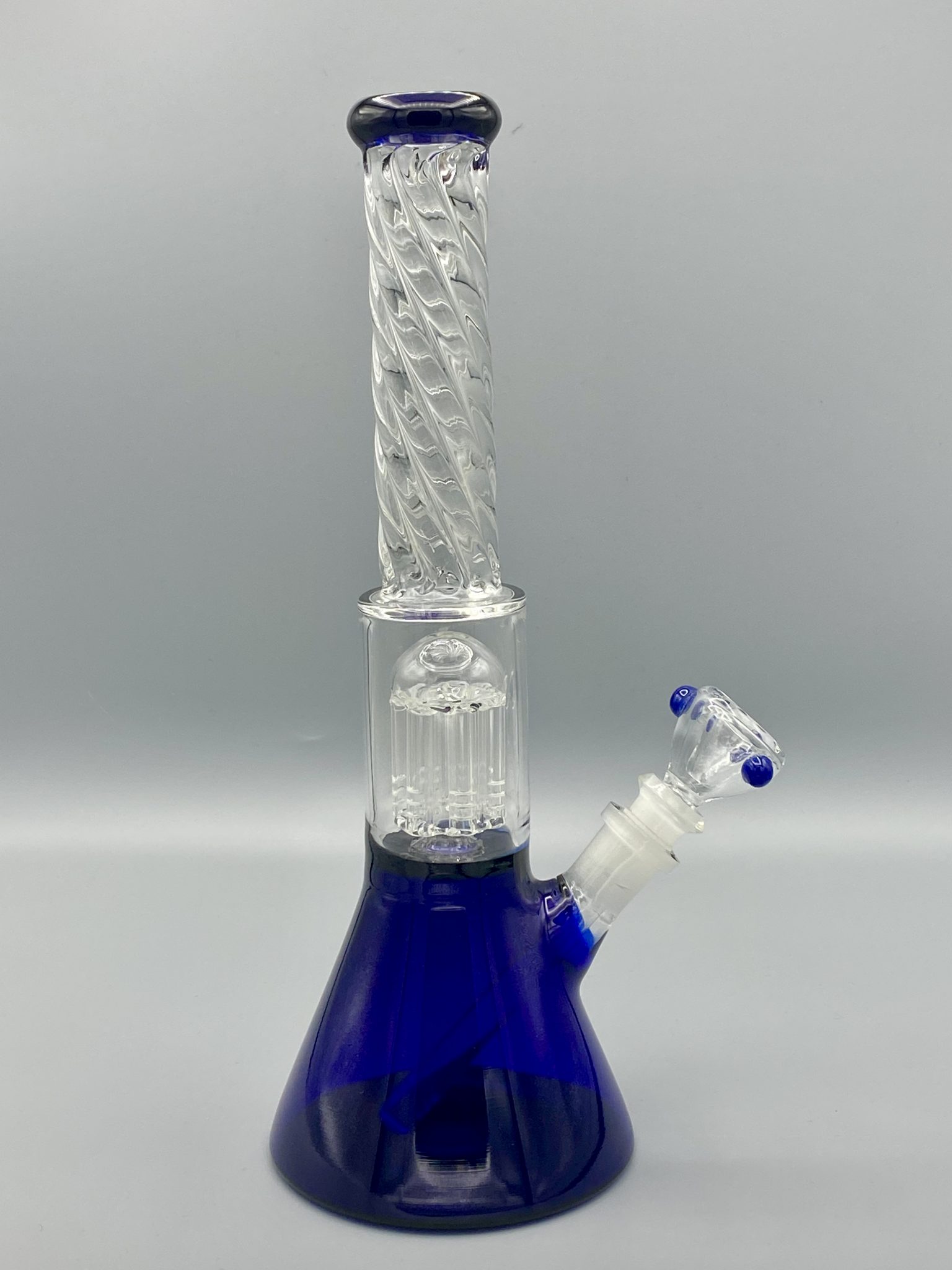 12'' Beaker with Perc and Twisted Neck (More Colors Available ...