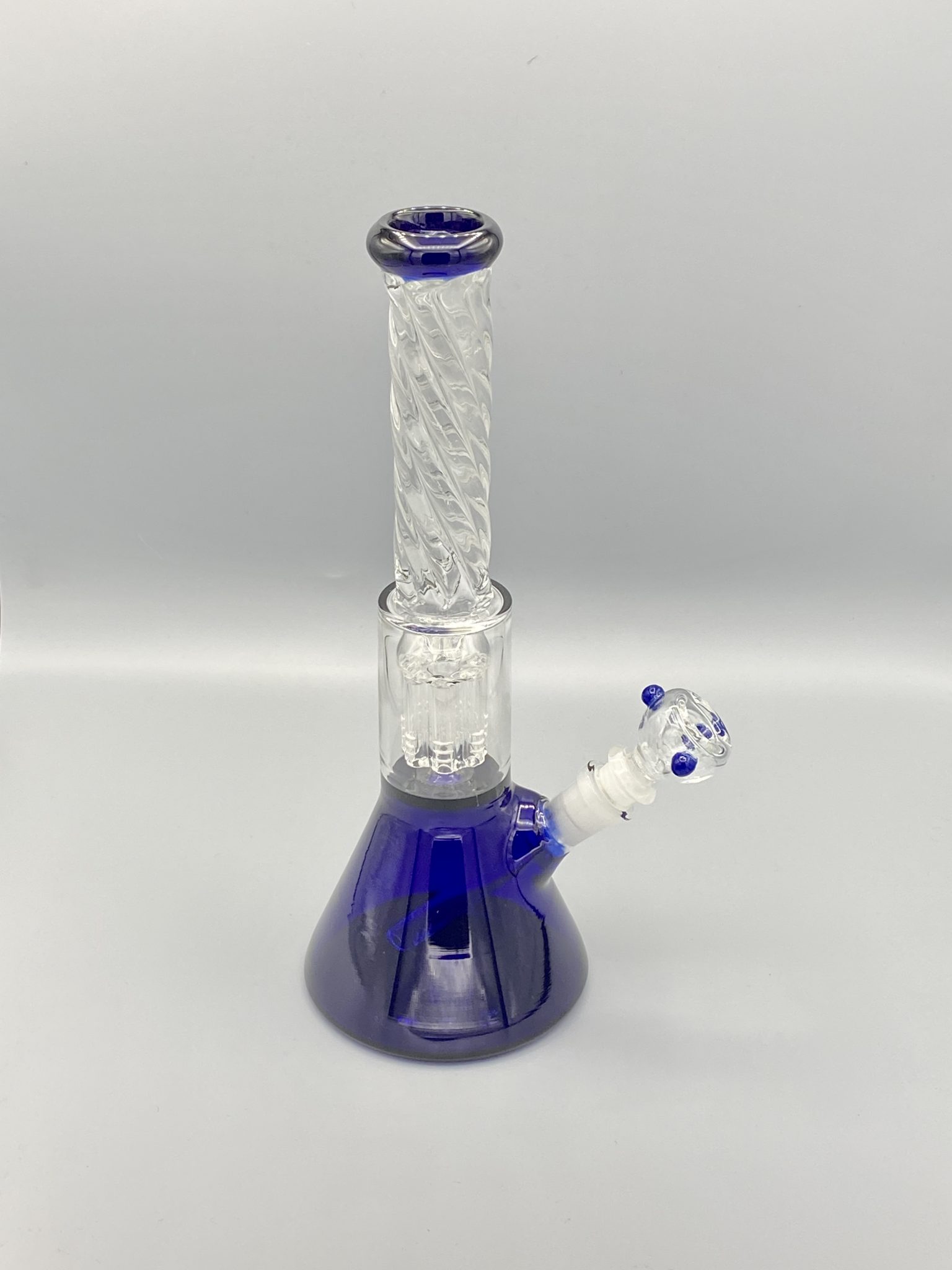 12'' Beaker with Perc and Twisted Neck (More Colors Available ...
