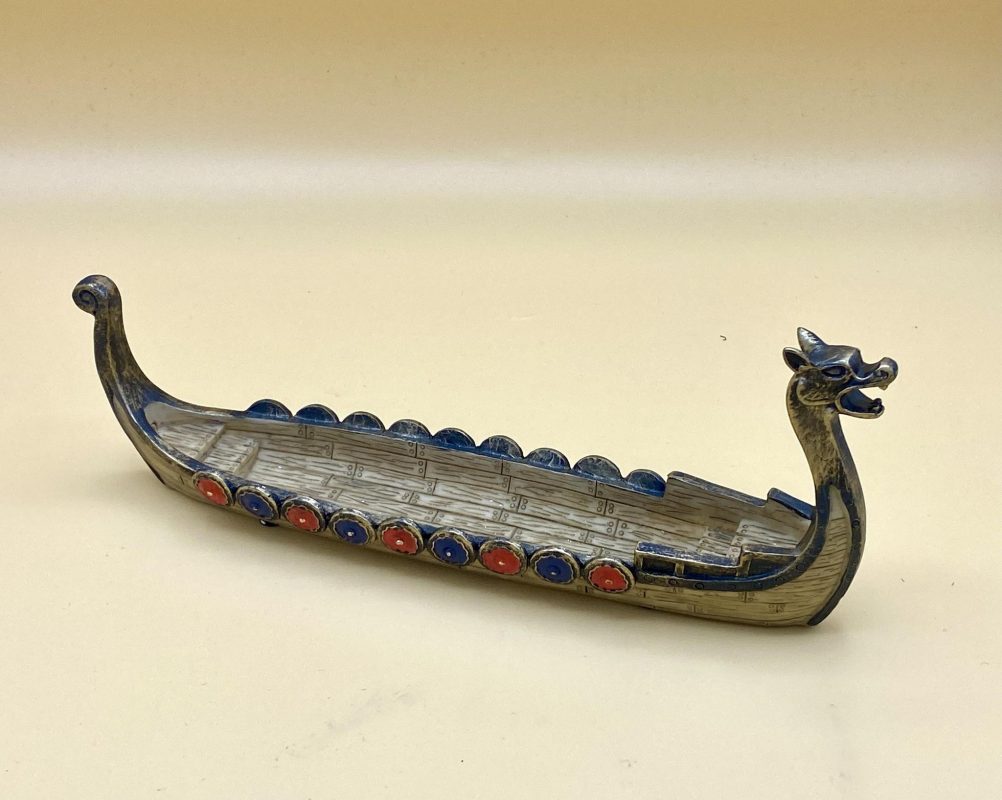 Viking Ship Incense Holder - Sunflower Pipes Brooklyn’s Best Smoke Shop
