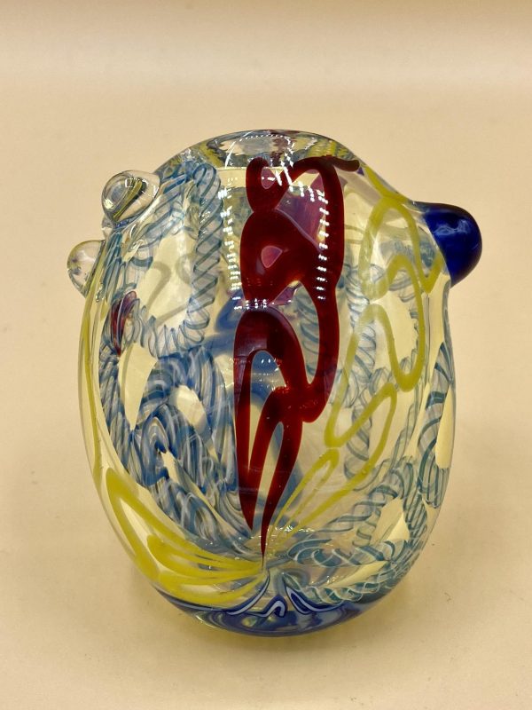 Decorated Hammer Spoon Pipe - Sunflower Pipes Brooklyn’s Best Smoke Shop