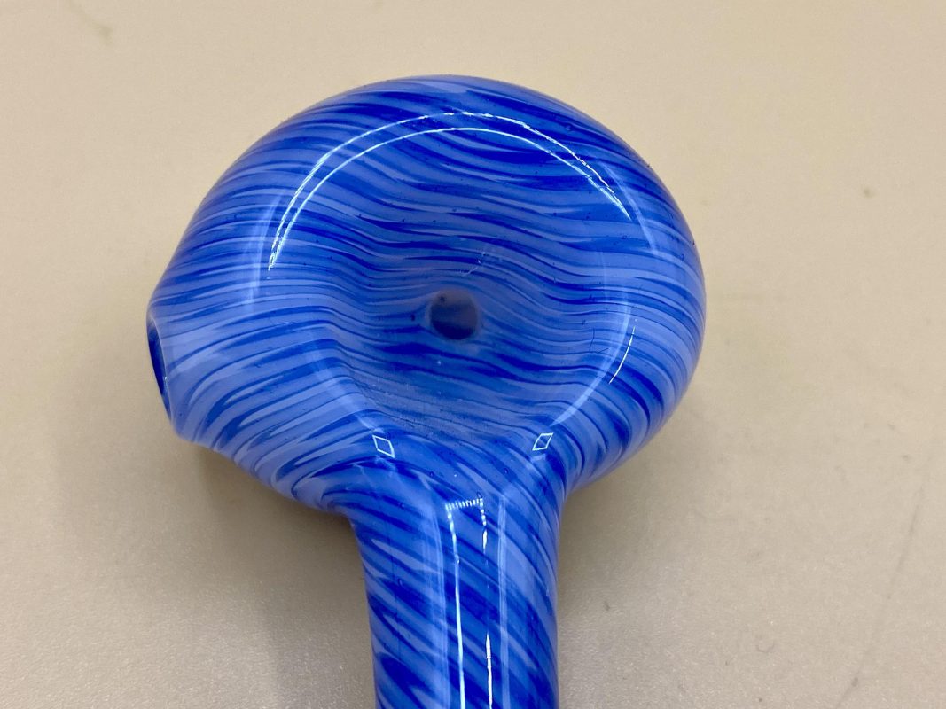 Pastel Swirl Spoon Pipe - Sunflower Pipes Brooklyn’s Best Smoke Shop
