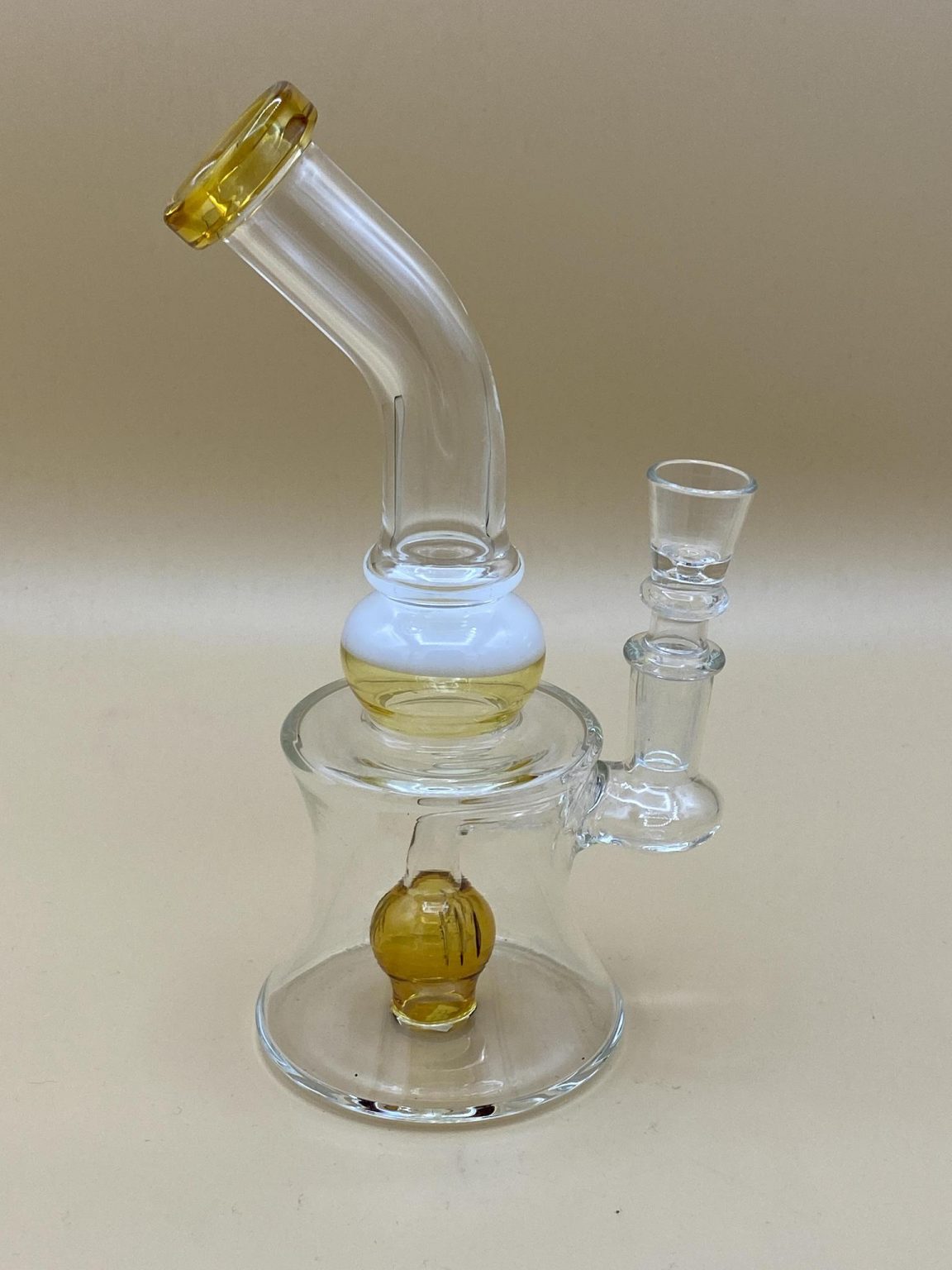 Colorful Curved Neck Bell Beaker - Sunflower Pipes Brooklyn’s Best ...