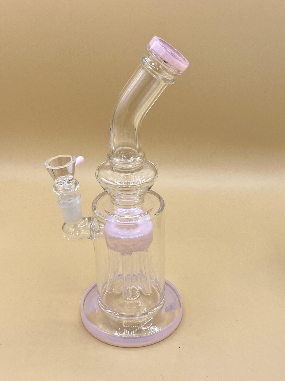 9.5'' Pastel Colored Water Pipe with Perc - Sunflower Pipes Brooklyn’s ...
