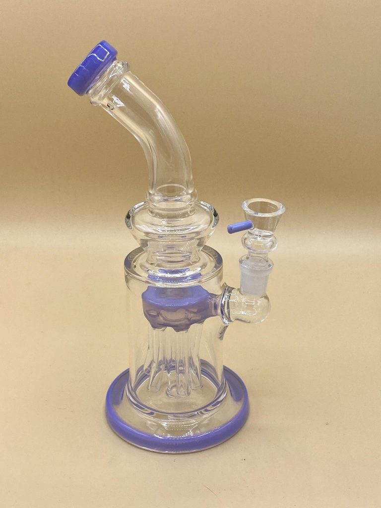 9.5'' Pastel Colored Water Pipe with Perc - Sunflower Pipes Brooklyn’s ...