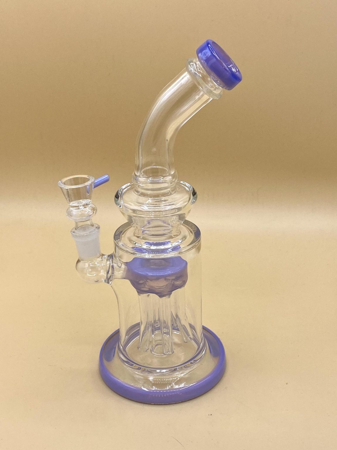 9.5'' Pastel Colored Water Pipe with Perc - Sunflower Pipes Brooklyn’s ...