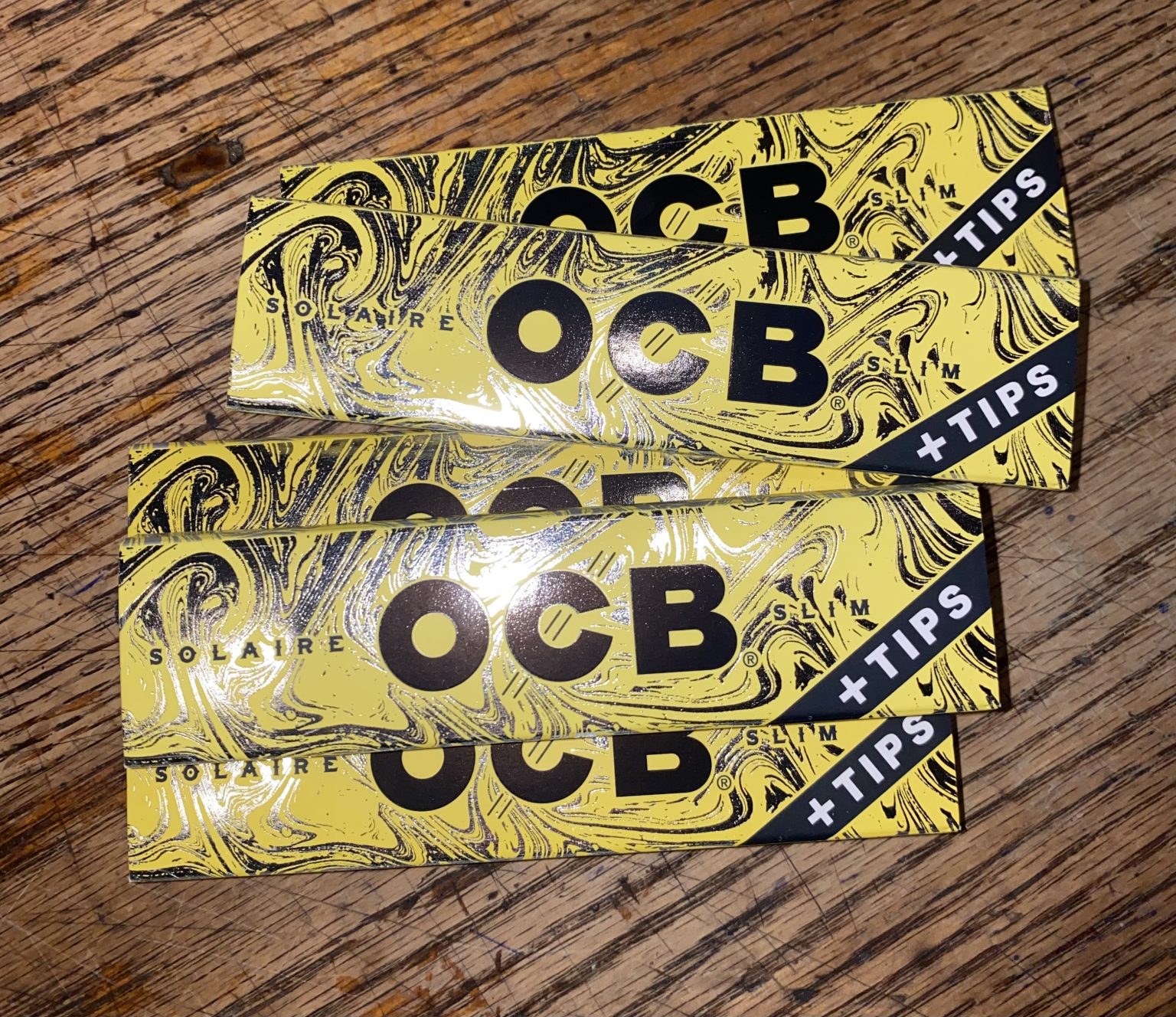 OCB Solaire Slim + Tips - Sunflower Pipes Brooklyn’s Best Smoke Shop