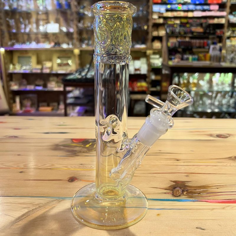 Fumed Heart Straight Tube Water Pipe - Sunflower Pipes Brooklyn’s Best ...